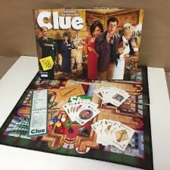 Hasbro | Games | Clue Classic Detective Vtg 998 Board Game Hasbro 10 ...